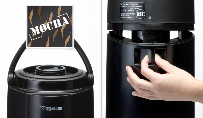 Zojirushi Thermal Gravity Pot®: The Perfect Hot Beverage Dispenser ...