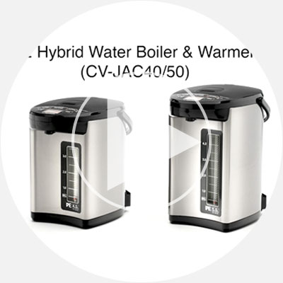 VE Hybrid Water Boiler & Warmer CV-JAC40/50 | Zojirushi.com