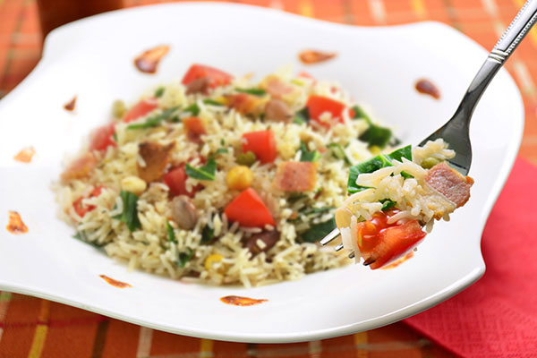 Rice and Beans with Bacon and Collard Greens | Zojirushi.com