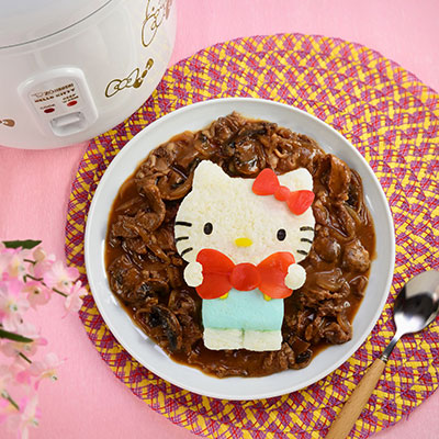 Hello Kitty Hayashi Rice (Hashed Beef with Rice) | Zojirushi.com