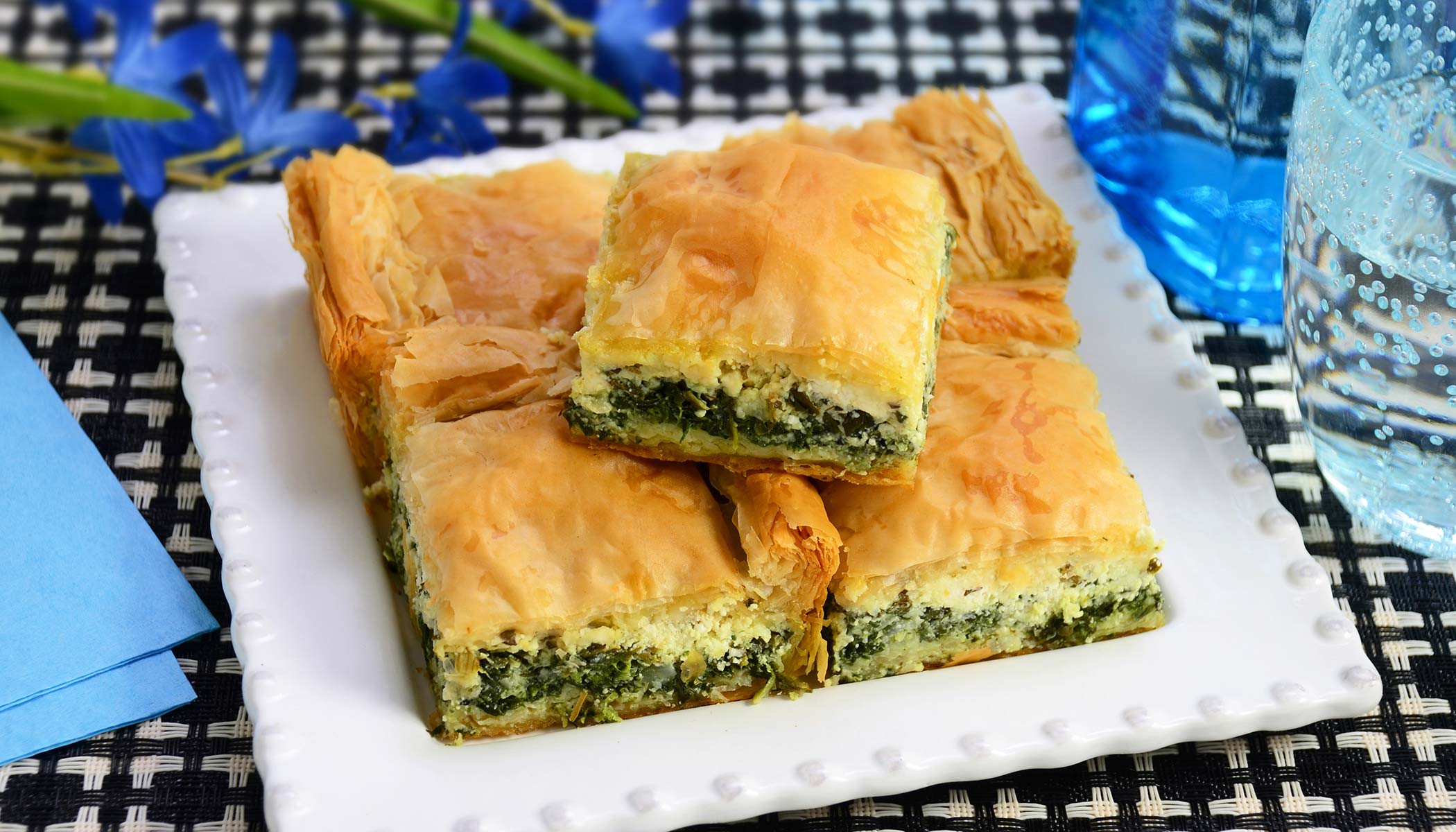 Spanakopita (Spinach and Cheese Pie) | Zojirushi.com