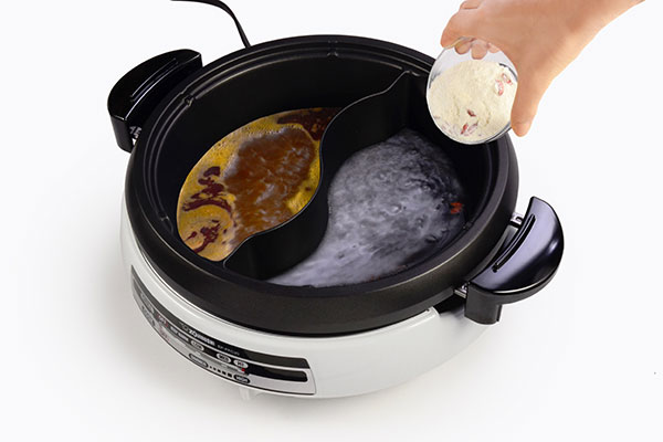 Yin Yang Hot Pot: Three Delicacies Hot Pot | Zojirushi.com